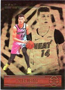 2020-21 panini illusions #45 tyler herro miami heat nba basketball trading card