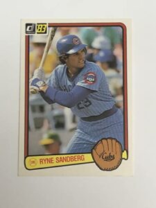 1983 fleer ryne sandberg rookie card #277 (nrmt)