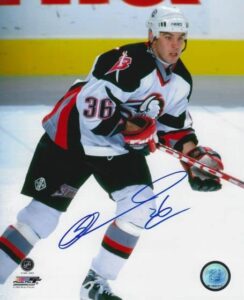 autographed matthew barnaby 8×10 buffalo sabres photo