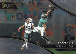 2018 panini select snapshots #3 keelan cole jaguars football card nm-mt