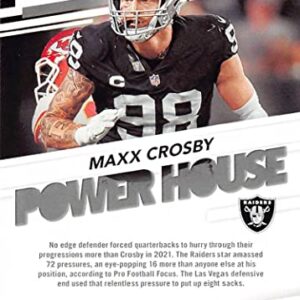 2022 Panini Prestige Power House Insert #PH-25 Maxx Crosby