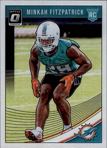 2018 Donruss Optic #103 Minkah Fitzpatrick Rookie RC Rookie Miami Dolphins NFL Football Trading Card