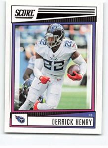 2022 score #31 derrick henry tennessee titans nfl football trading card