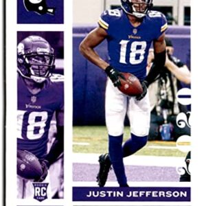 2020 Chronicles Base #62 JUSTIN JEFFERSON RC Rookie Minnesota Vikings