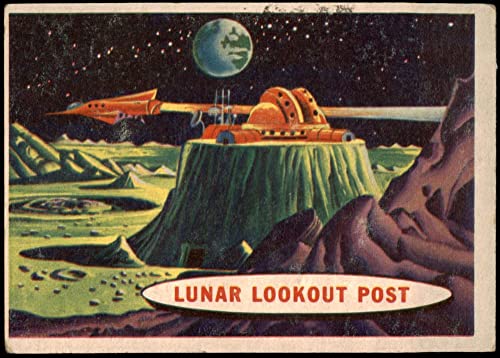 1957 Topps # 60 Lunar Lookout Post (Card) VG