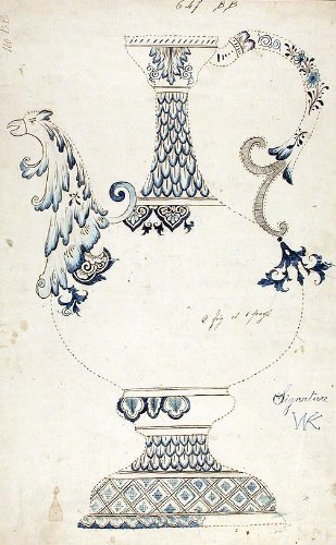 An original design for porcelain