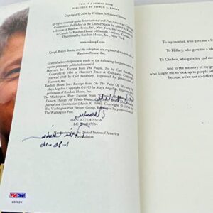 President Bill Clinton Signed Autograph My Life 1st Edition/1st Error Print Book PSA/DNA COA