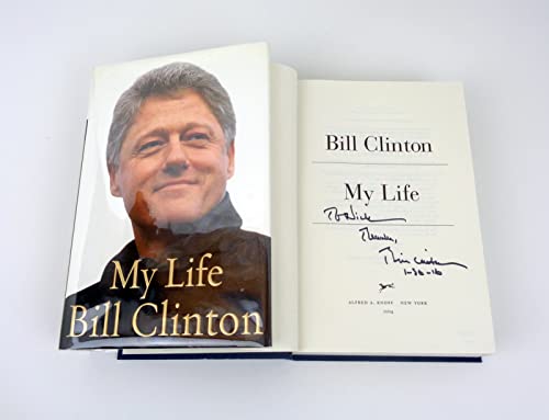 President Bill Clinton Signed Autograph My Life 1st Edition/1st Error Print Book PSA/DNA COA