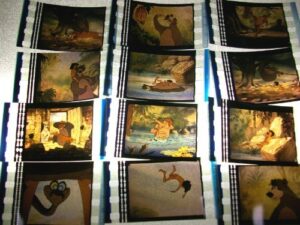 jungle book lot of 12 35mm film cell collectible memorabilia complements poster book theater