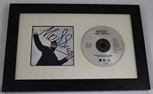 morrissey kill uncle signed autographed music cd compact disc insert framed display loa