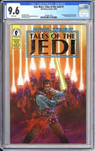 star wars tales of the jedi 1 cgc 9.6 4076817022 1st ulic-cay qel-droma & arca jeth