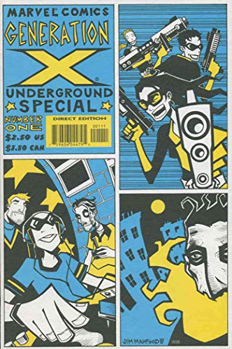 Generation X Underground #1 VF/NM ; Marvel comic book | Jim Mahfood