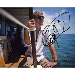 anthony bourdain parts unknown 8×10 signed autographed photo print