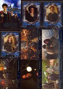 harry potter and the prisoner of azkaban poa 2005 artbox base card set of 90