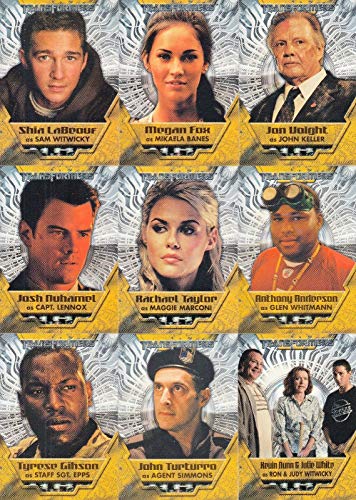 TRANSFORMERS MOVIE 2007 TOPPS COMPLETE BASE CARD SET OF 90