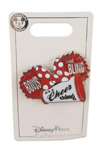 disney pin – minnie mouse – bows and bling – it’s a cheer thing