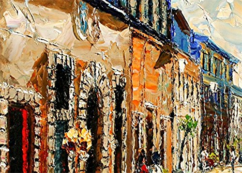 Warmth of a Barcelona Street, Limited Edition Signed And Numbered Print By Andre Dluhos