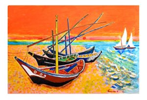 van gogh boats