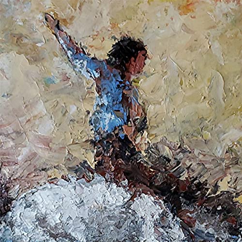 Roughstock, Western Rodeo By Internationally Renowned Artist Andre Dluhos