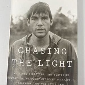 Oliver Stone Signed Chasing The Light Hardcover Book Platoon Scarface COA