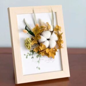 holiday gift real flower specimen picture frame petal ornaments display rack hanging picture wall decoration party interior decoration handmade material wrap – the best gift