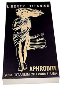 apollo 1 pound titanium art bar | greek gods