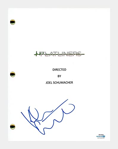 Kiefer Sutherland Signed Autographed Flatliners Movie Script Screenplay ACOA COA