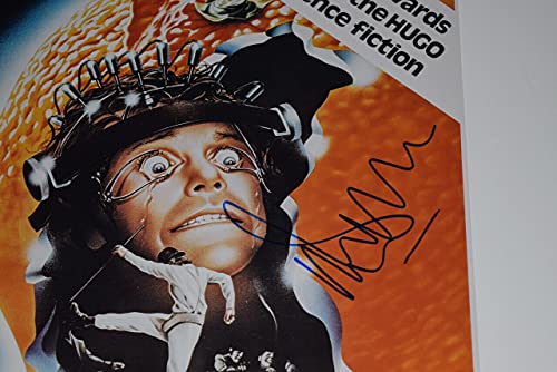 Malcolm McDowell Signed A Clockwork Orange 11x17 Movie Poster Beckett BAS COA