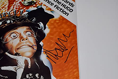 Malcolm McDowell Signed A Clockwork Orange 11x17 Movie Poster Beckett BAS COA