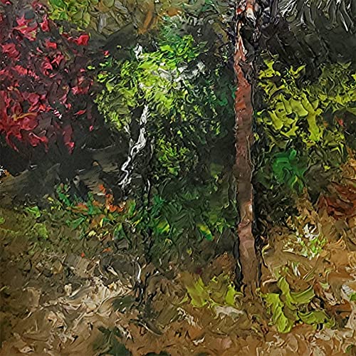 SOLD - Tropical, Landscape By Internationally Renowned Artist Andre Dluhos