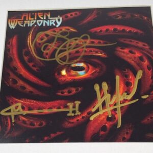 Alien Weaponry Signed Autographed Tangaroa Framed CD Display Full Metal Band COA