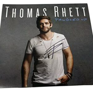 Thomas Rhett Signed Autographed Tangled Up Vinyl Record Album LP Beckett COA