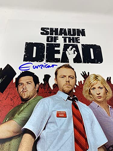 Edgar Wright Signed Autographed Shaun of The Dead 12x18 Movie Poster Beckett COA