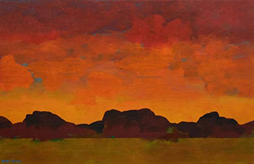 Solitude of the Desert by Mark Bowles, Original Acrylic on Canvas, 27" x 42"