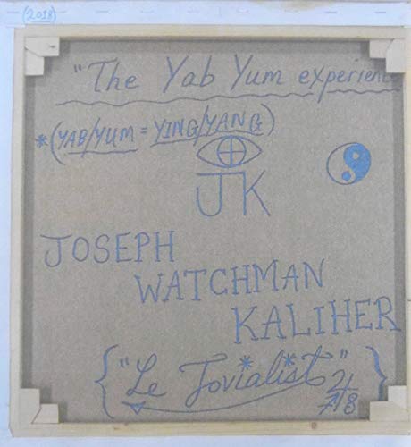 Joseph KALIHER (Texas 1970) THE YAB YUM (YIN YANG) EXPERIENCE OLIO su TELA 50x50