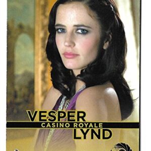 James Bond 50th Anniversary Series 2 Eva Green as Vesper Lynd Casino Royale GG38 Rewards Redemption Card