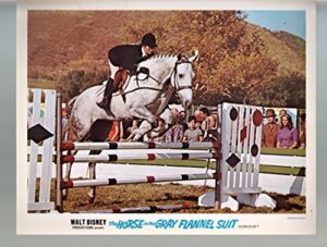 movie poster: horse in the gray flannel suit-dean jones-lot of nine-11×14-color-lobby card