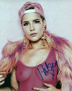 halsey ashley nicolette frangipane singer reprint signed autographed photo #1 badlands