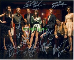 firefly/serenity tv show cast 8×10 reprint signed photo by all 9#2