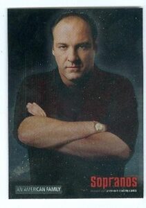 james gandolfini sopranos trading card 2005 inkworks #22