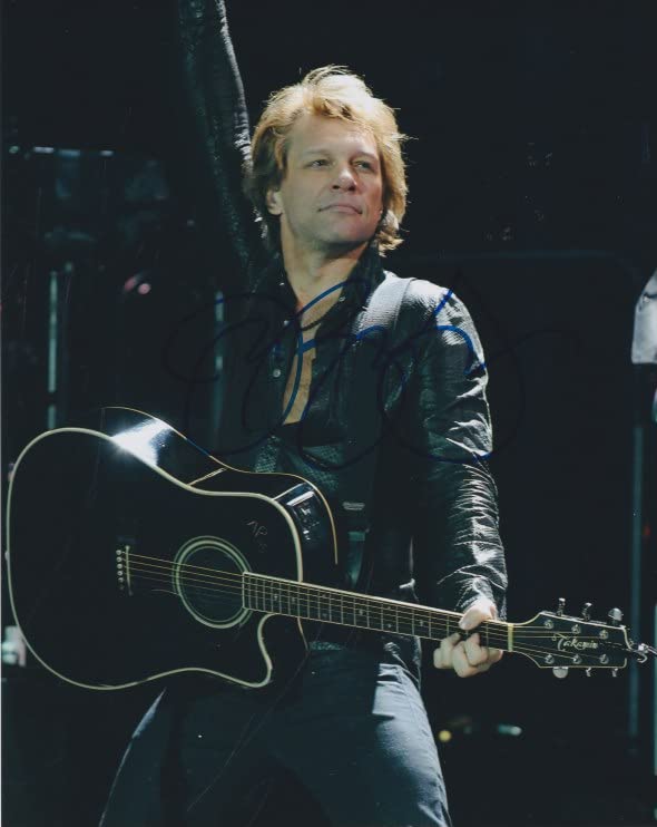 JON BON JOVI signed 8x10 photo