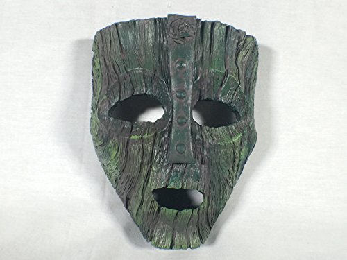 Loki Mask, The Mask, Jim Carrey, Cameron Diaz, With Clear Easel and Display Case