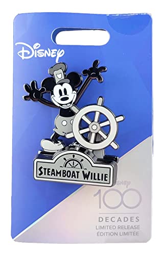 Disney Pin - Disney 100 - Decades - Steamboat Willie