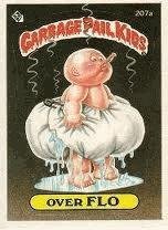 topps garbage pail kids original 1980’s series 6 set [207a-250a & 207b-250b]