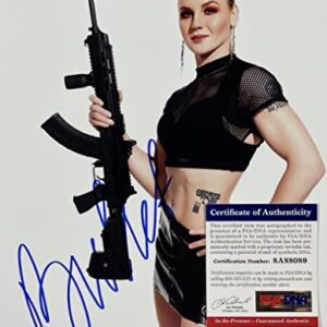 VALENTINA SHEVCHENKO SIGNED Autograph 8" x 10" PHOTO BULLET PSA/DNA CERTIFIED AUTHENTIC 8A88089