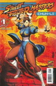 street fighter masters: chun li #1a vf/nm ; udon comic book