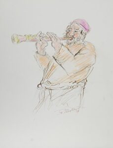 clarinet player