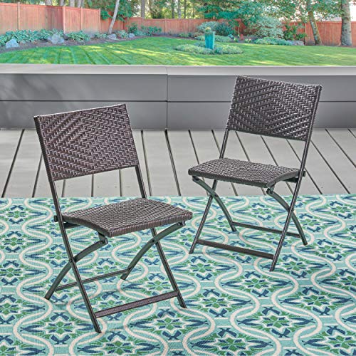 Christopher Knight Home El Paso PE / Iron Dining Chairs, 2-Pcs Set, Multibrown