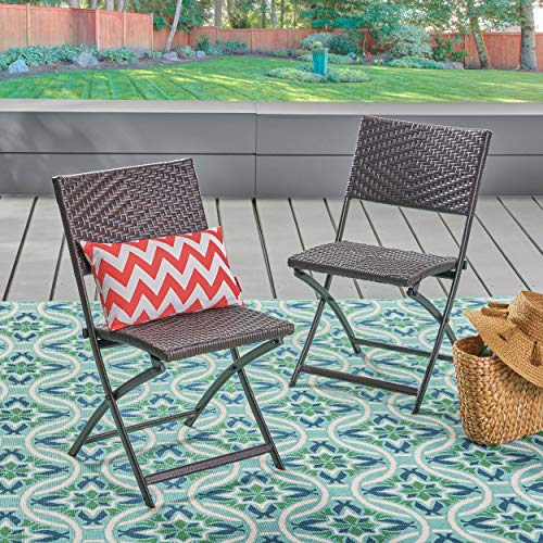 Christopher Knight Home El Paso PE / Iron Dining Chairs, 2-Pcs Set, Multibrown