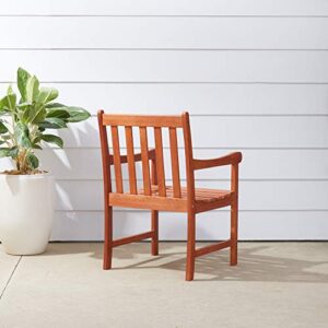 VIFAH V415 Outdoor Wood Arm Chair